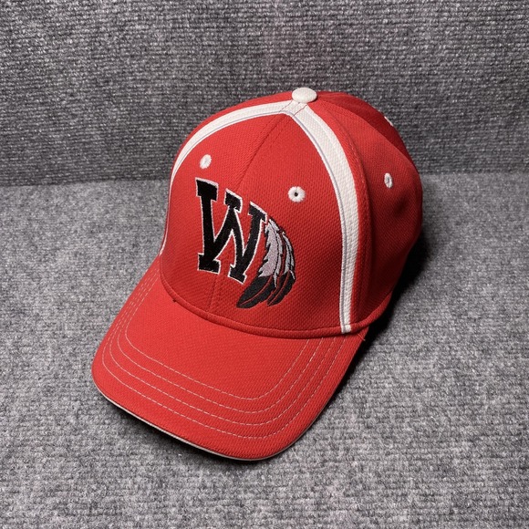 Oc Sports | Accessories | Warriors Hat Cap Fitted Mens Lxl Red White ...